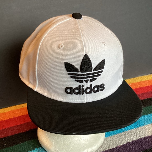 adidas | Accessories | Adidas Snapback Hat Flat Billed | Poshmark